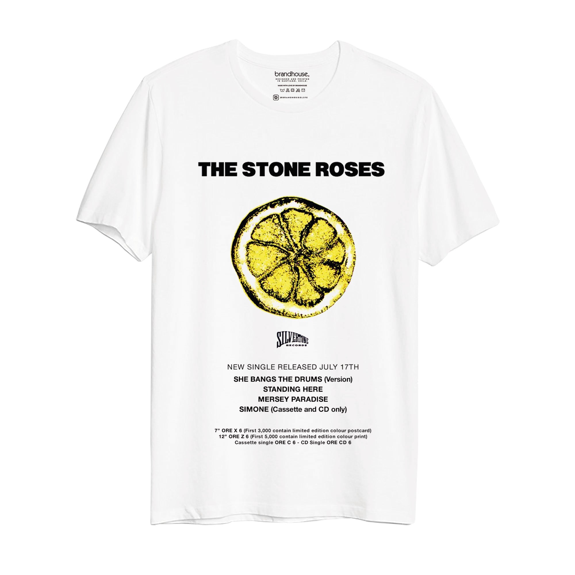 Polera The Stone Roses Lemon – Brand House